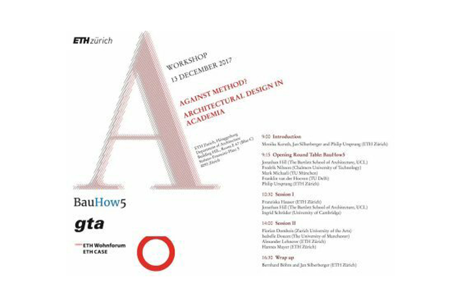 Against Method Architectural Design In Academia Bauhow5